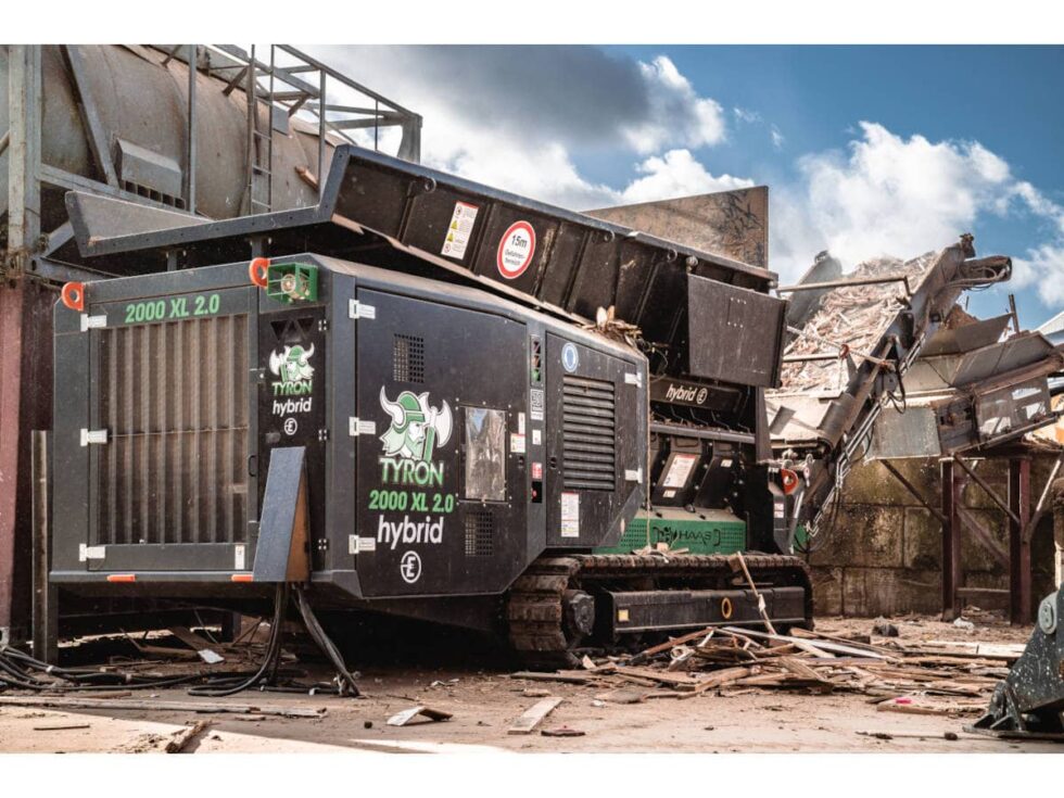 HAAS TYRON Hybrid | Huber Recyclingtechnik GmbH